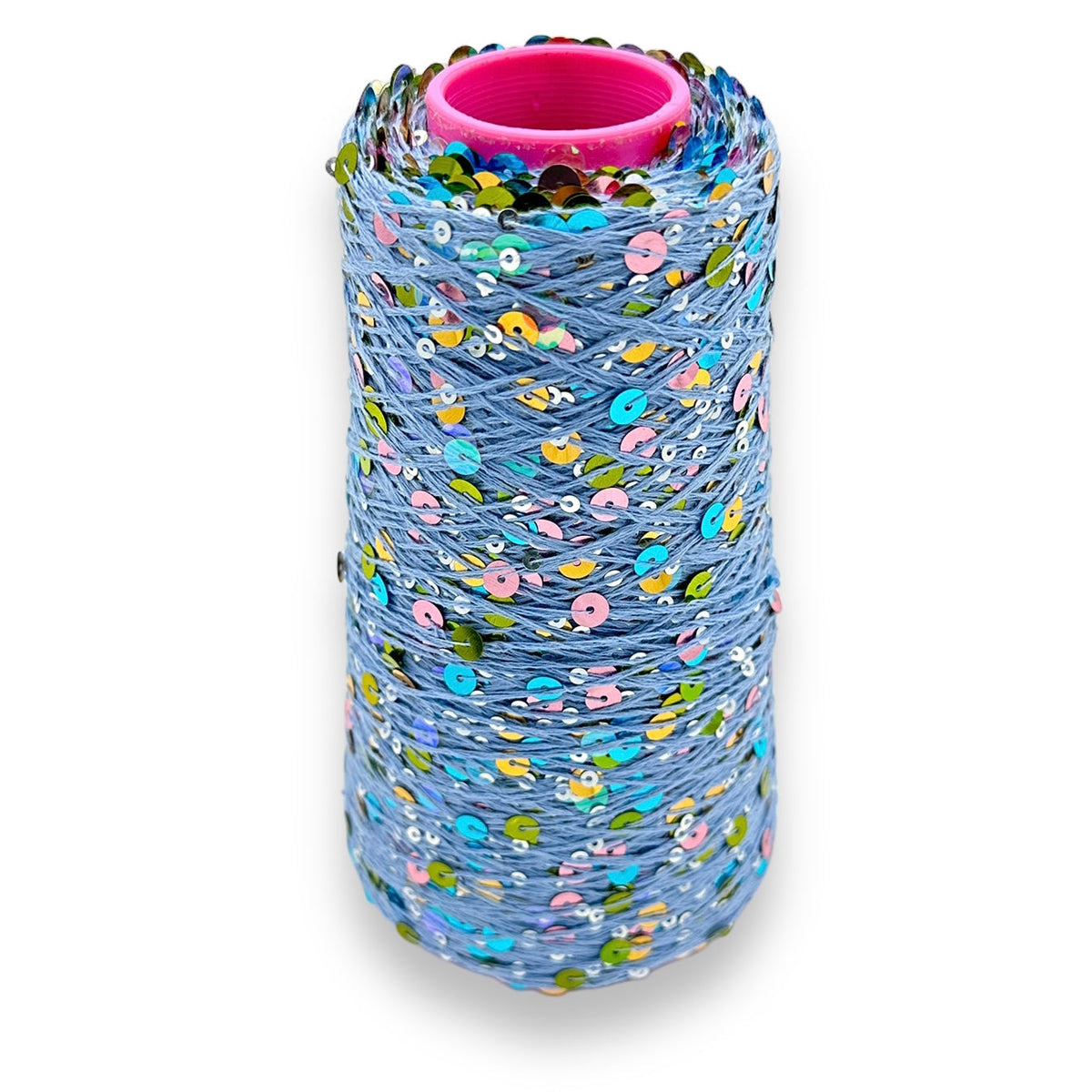 Azure Multi Paillettengarn 200gr. Baumwolle Nadelstärke 2,0 - 3,0 ...